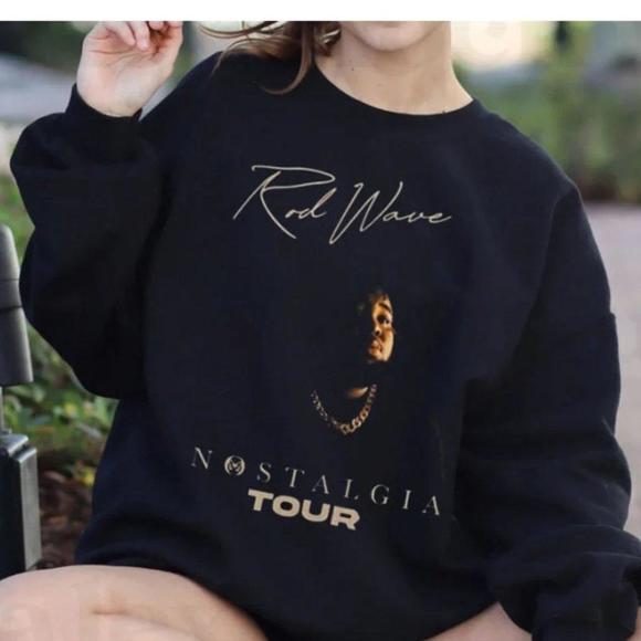 Lovebandtee | Shirts | Rod Wave 223 Concert Sweatshirt Retro Style Rod ...